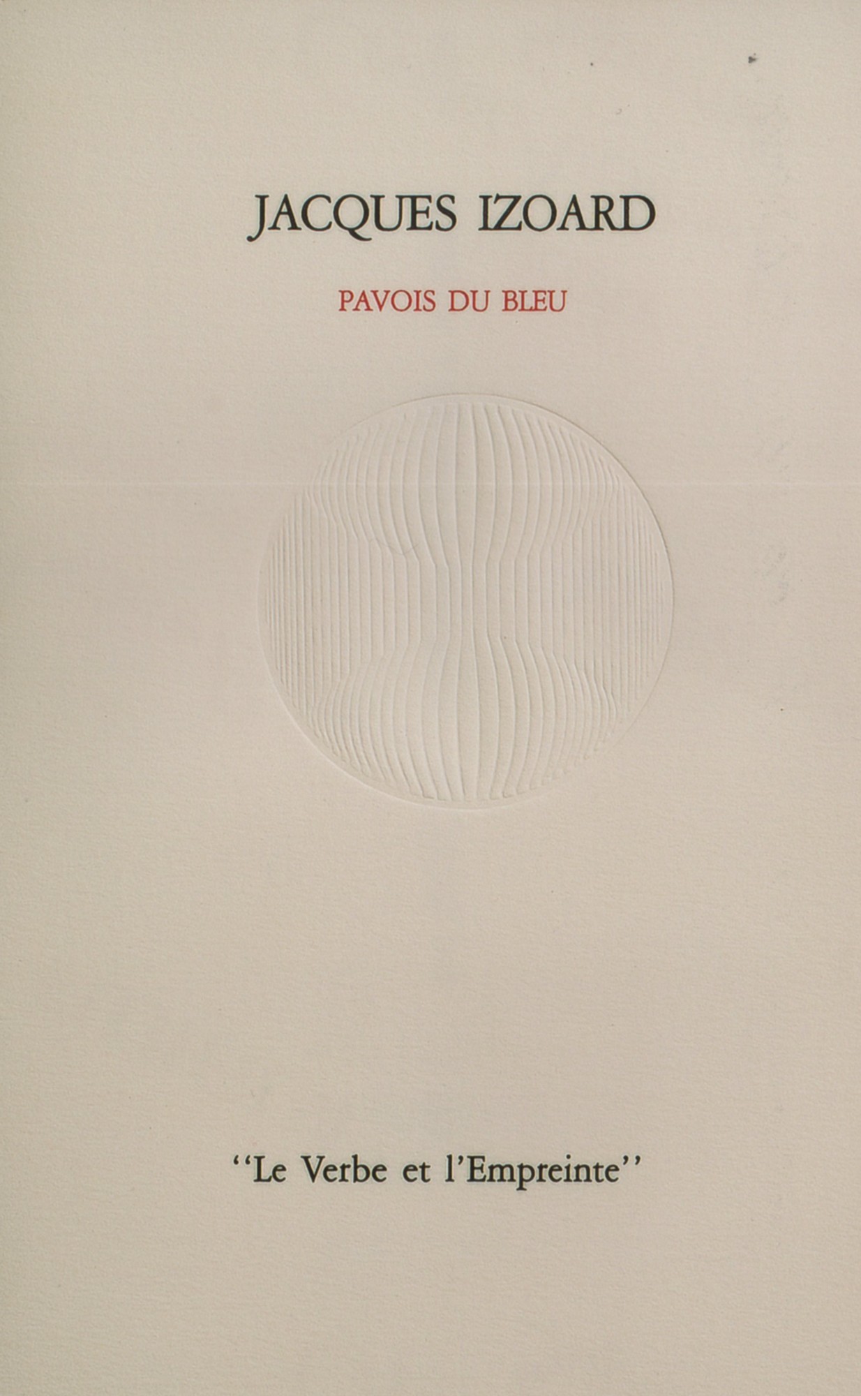 Izoard Jacques – Marc Pessin